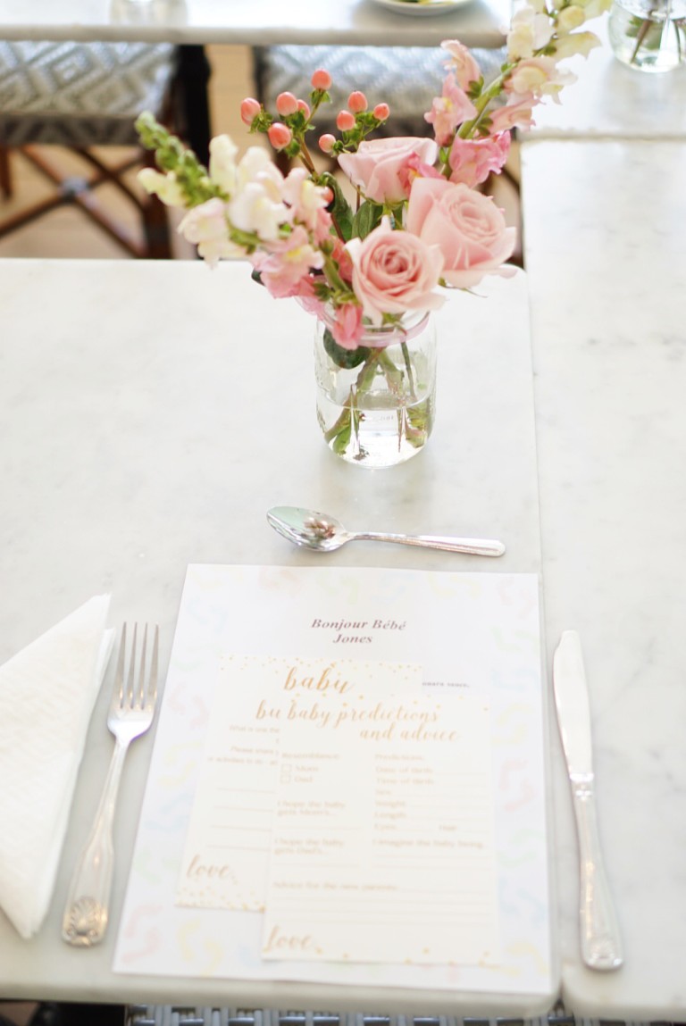 FRENCH THEMED BABY SHOWER! - A Touch of Pink