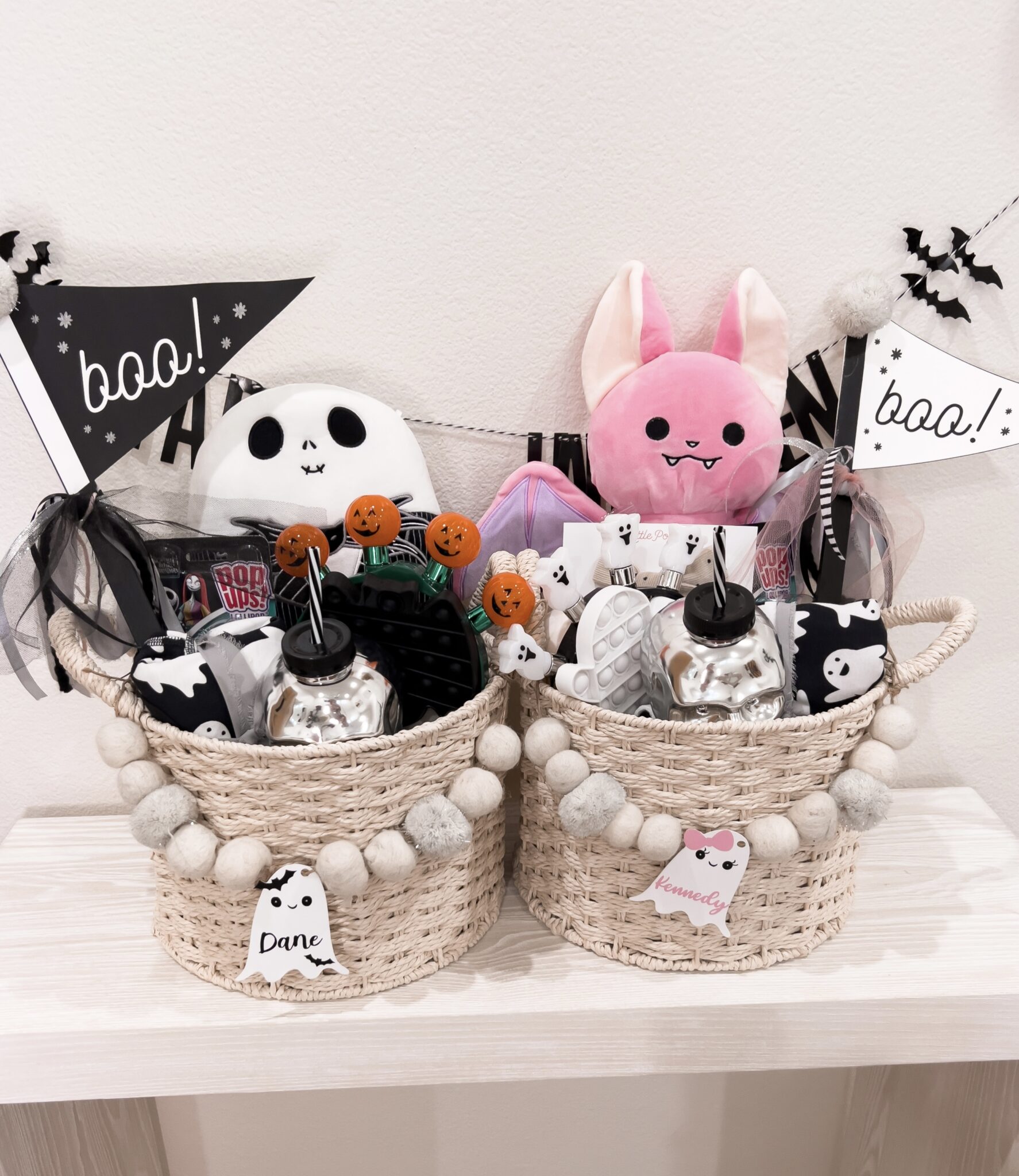 How to Make Boo Baskets for Halloween! - A Touch of Pink